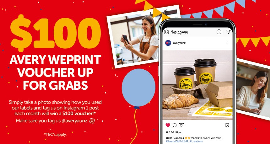 Custom Heavy Duty Sticker & Label Printing | Avery WePrint | Avery